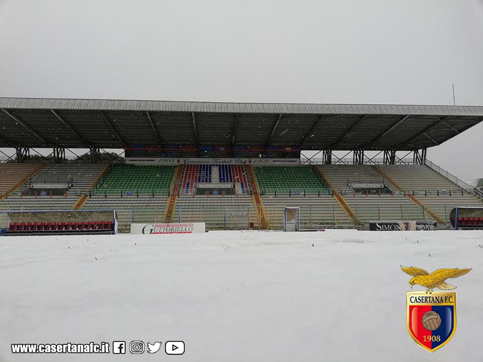 Stadi della provincia imbiancati: dal "Pinto" al "Mario Piccirillo ...