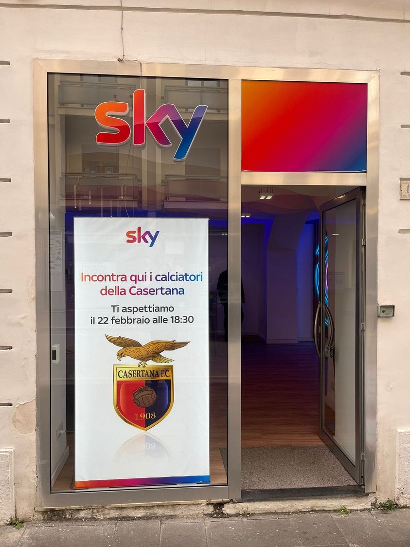 EVENTO SKY. Casertana, la squadra incontra i tifosi. Ecco le info - SportCasertano.it